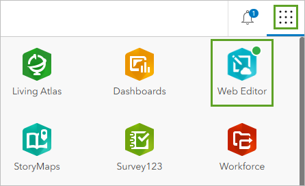 Introducción a ArcGIS Web Editor | Documentation